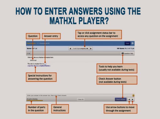 Get a complete guide on how to get mathxl answers