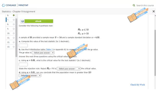 Cengage Answer Keys for 100% Math and Homework Answers